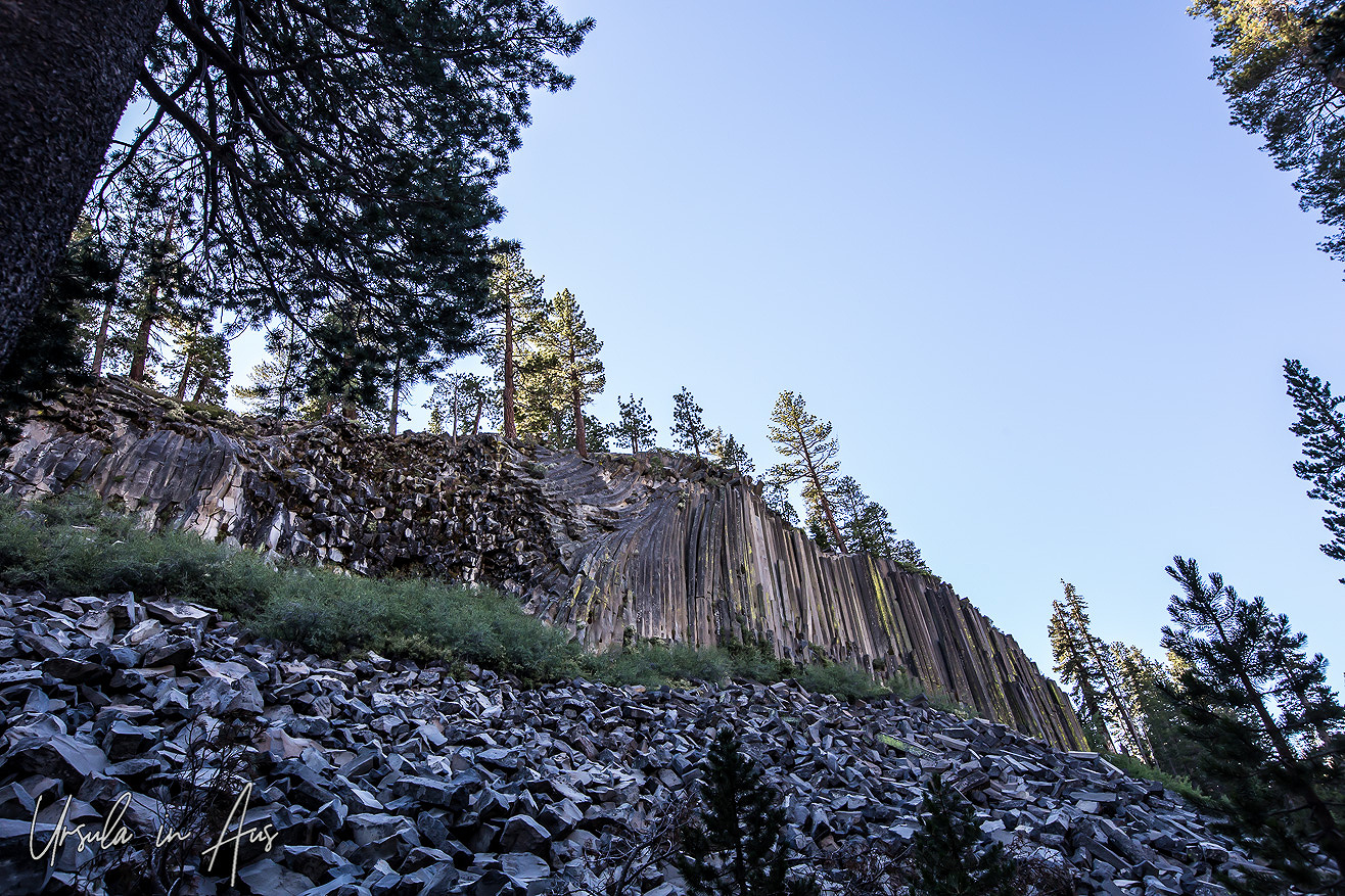 Devils Postpile National Monument, California’s Sierra Nevada, USA ...