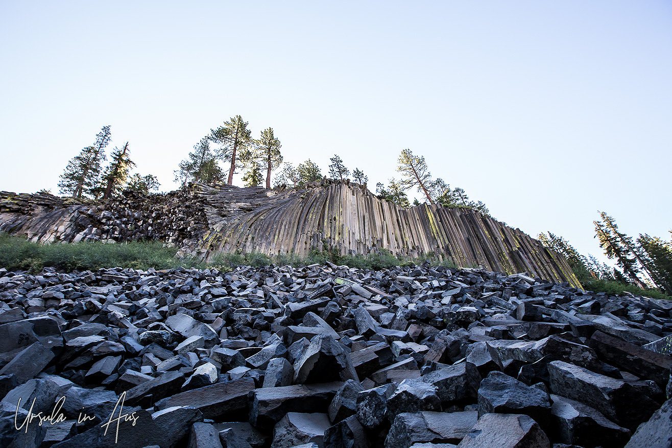 Devils Postpile National Monument, California’s Sierra Nevada, USA ...