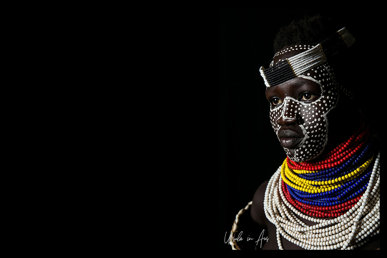 Tribal Portraits in a Kara Village (#5), Omo Valley Ethiopia » Ursula's ...
