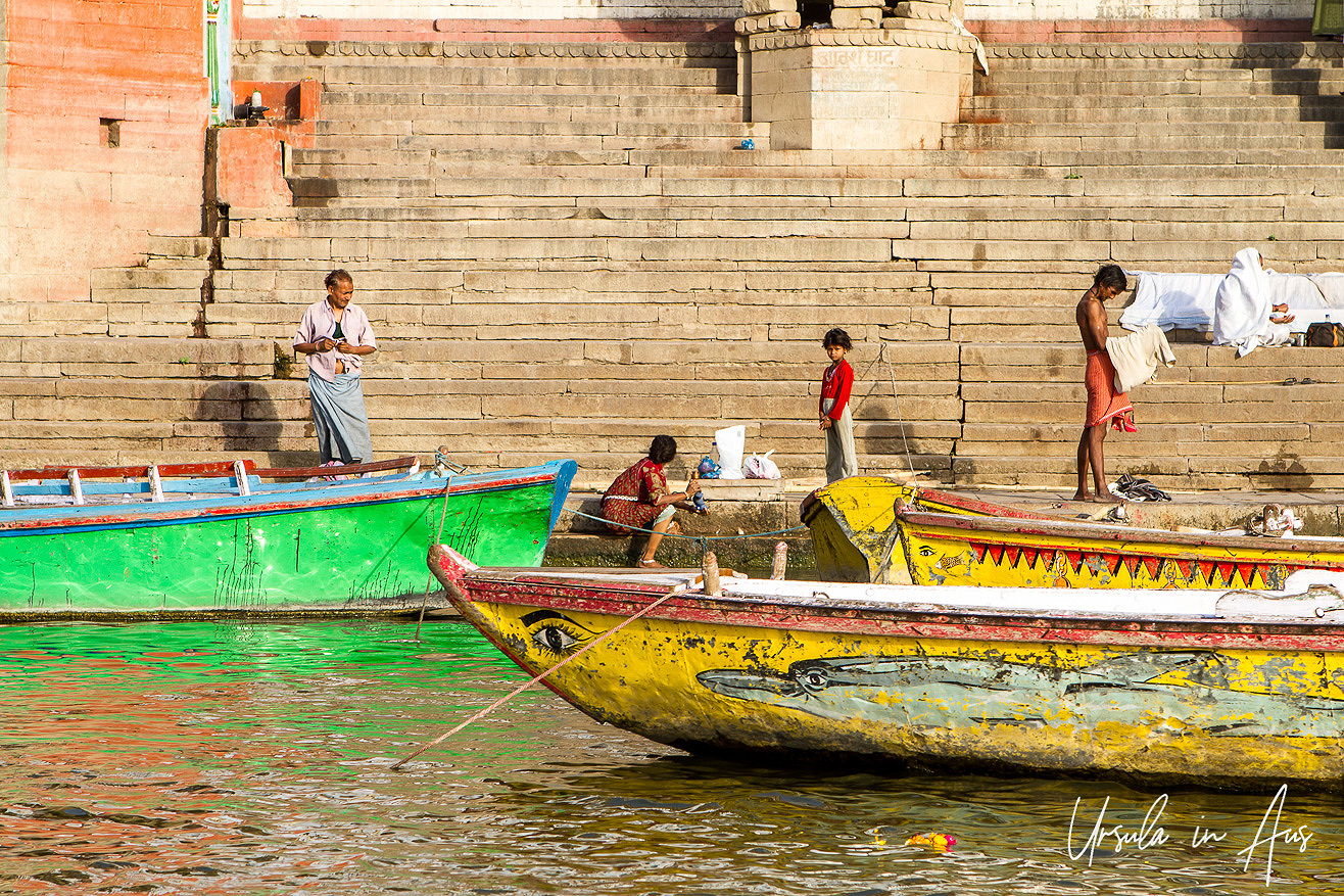 Floating in a Dream : A Boat Ride on the Ganges, Varanasi (#4), India ...