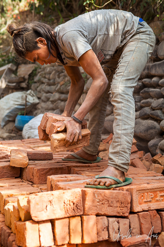 Bricks, Manual Labour, and Smiles: Rebuilding Bungamati (1), Nepal ...